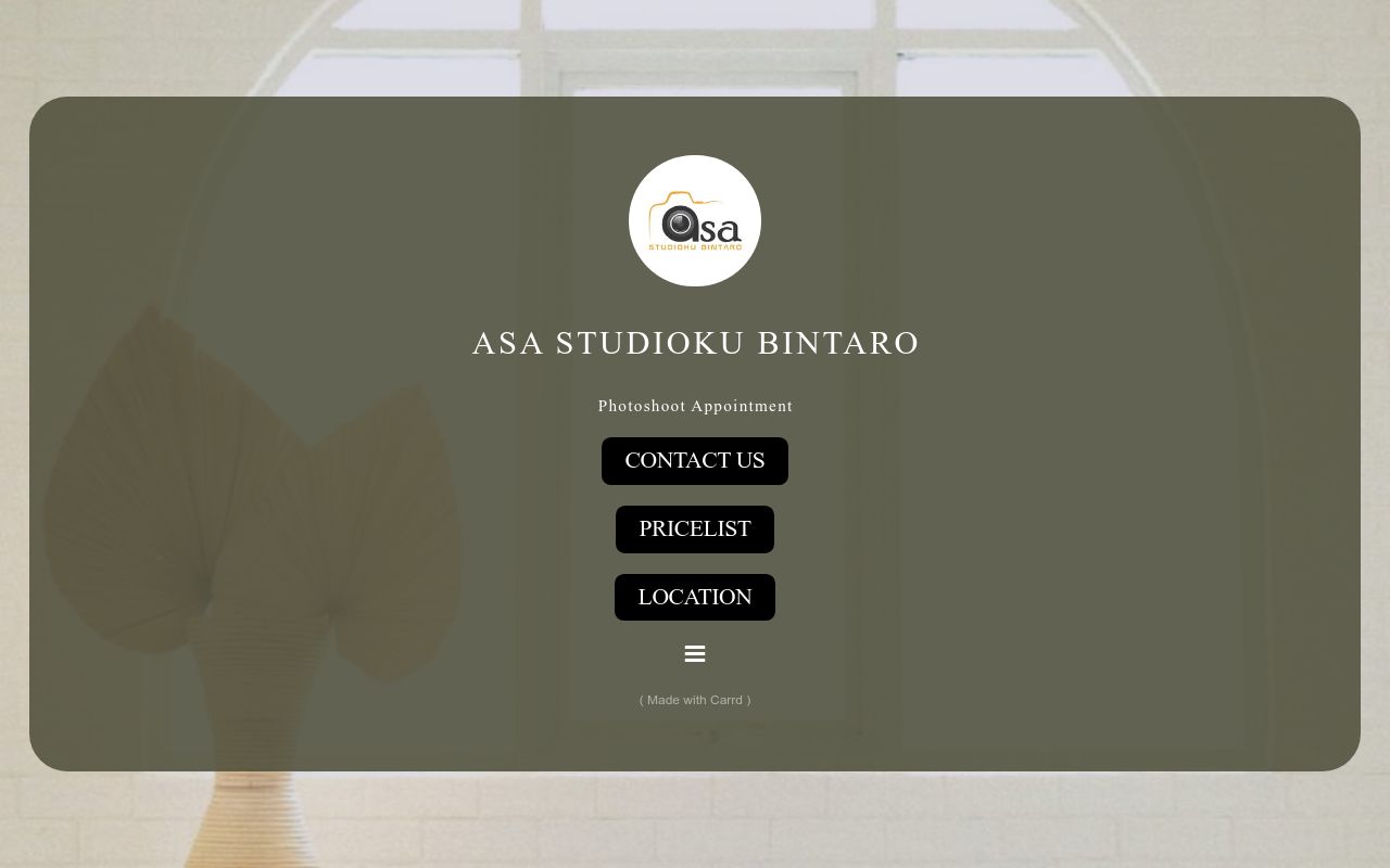 Asa Studioku Bintaro (Booking & Information)